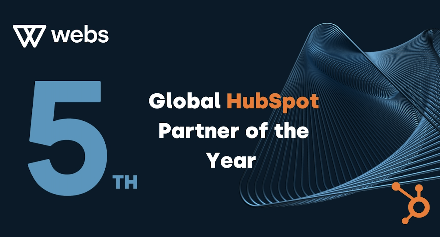 5th HubSpot Global Partner of the Year